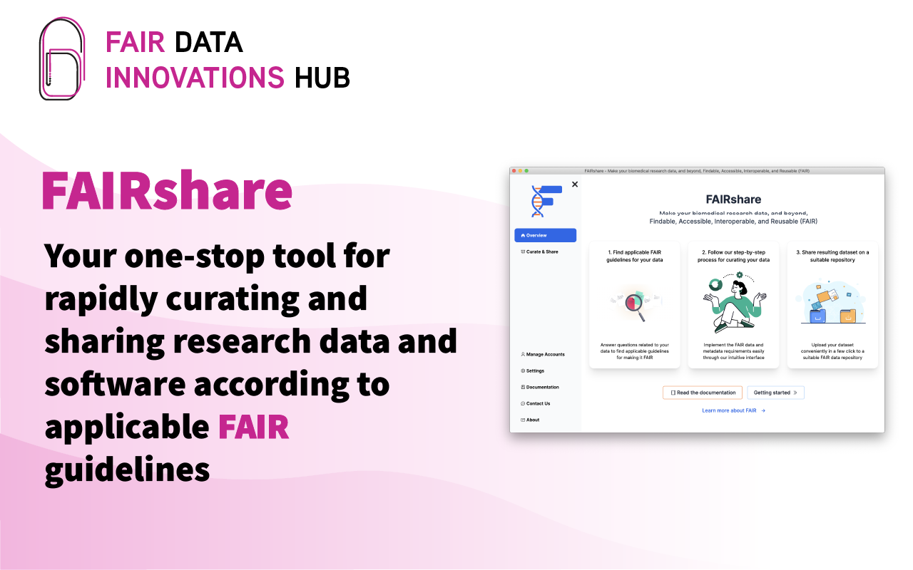 FAIRshare - Fair Data Innovations Hub
